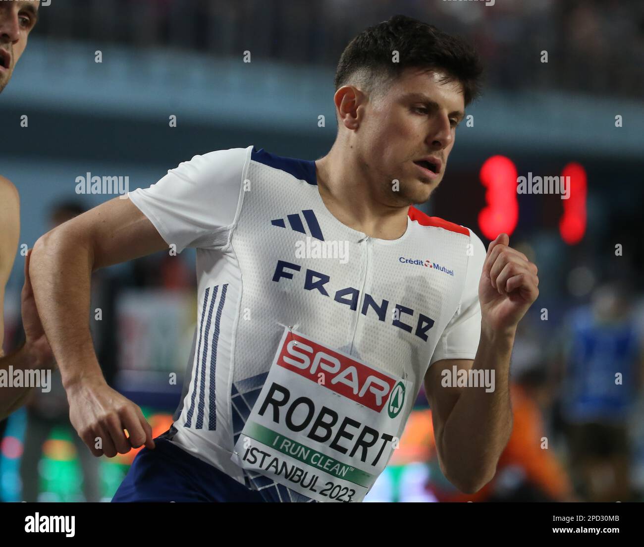 Benjamin ROBERT of France 800m Men Final during the European Athletics ...