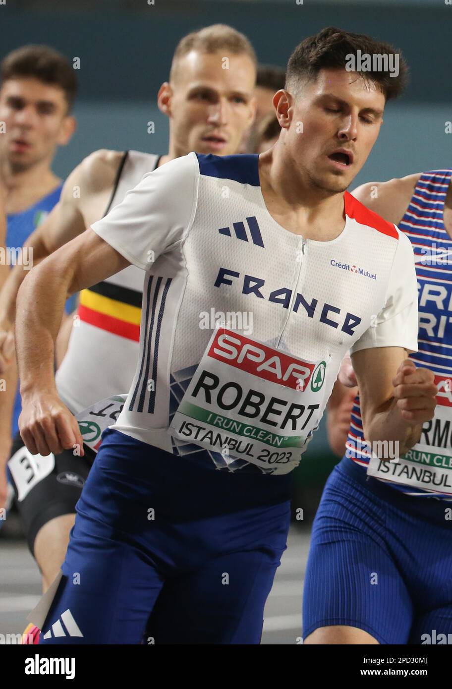 Benjamin ROBERT of France 800m Men Final during the European Athletics ...