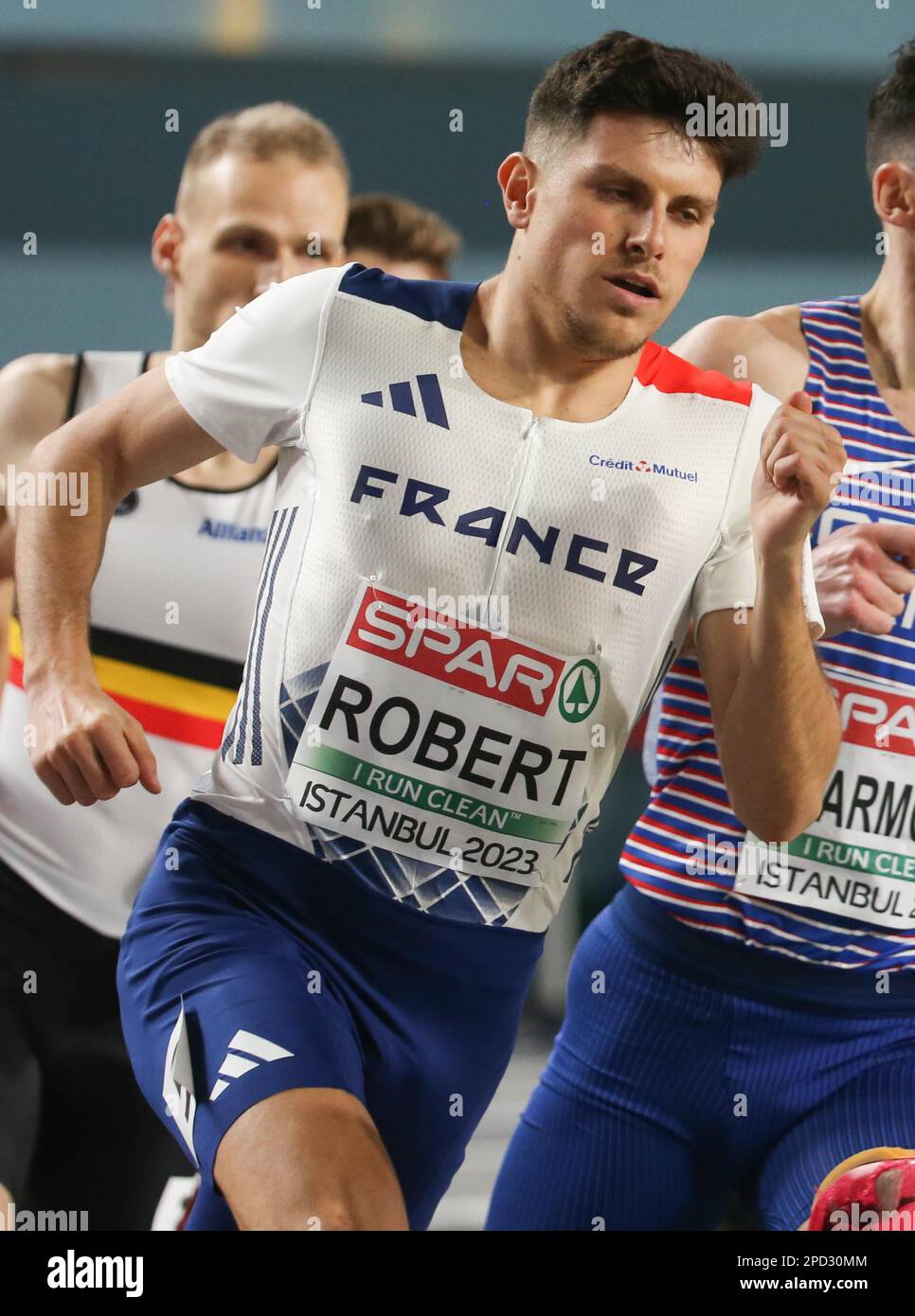 Benjamin ROBERT of France 800m Men Final during the European Athletics ...