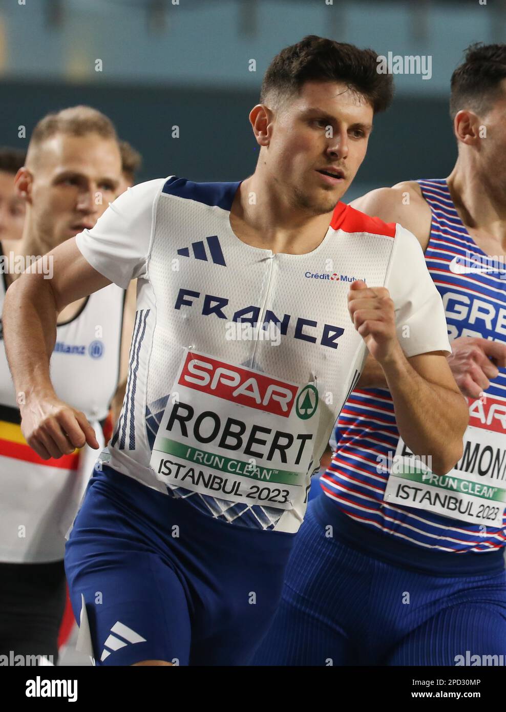 Benjamin ROBERT of France 800m Men Final during the European Athletics ...