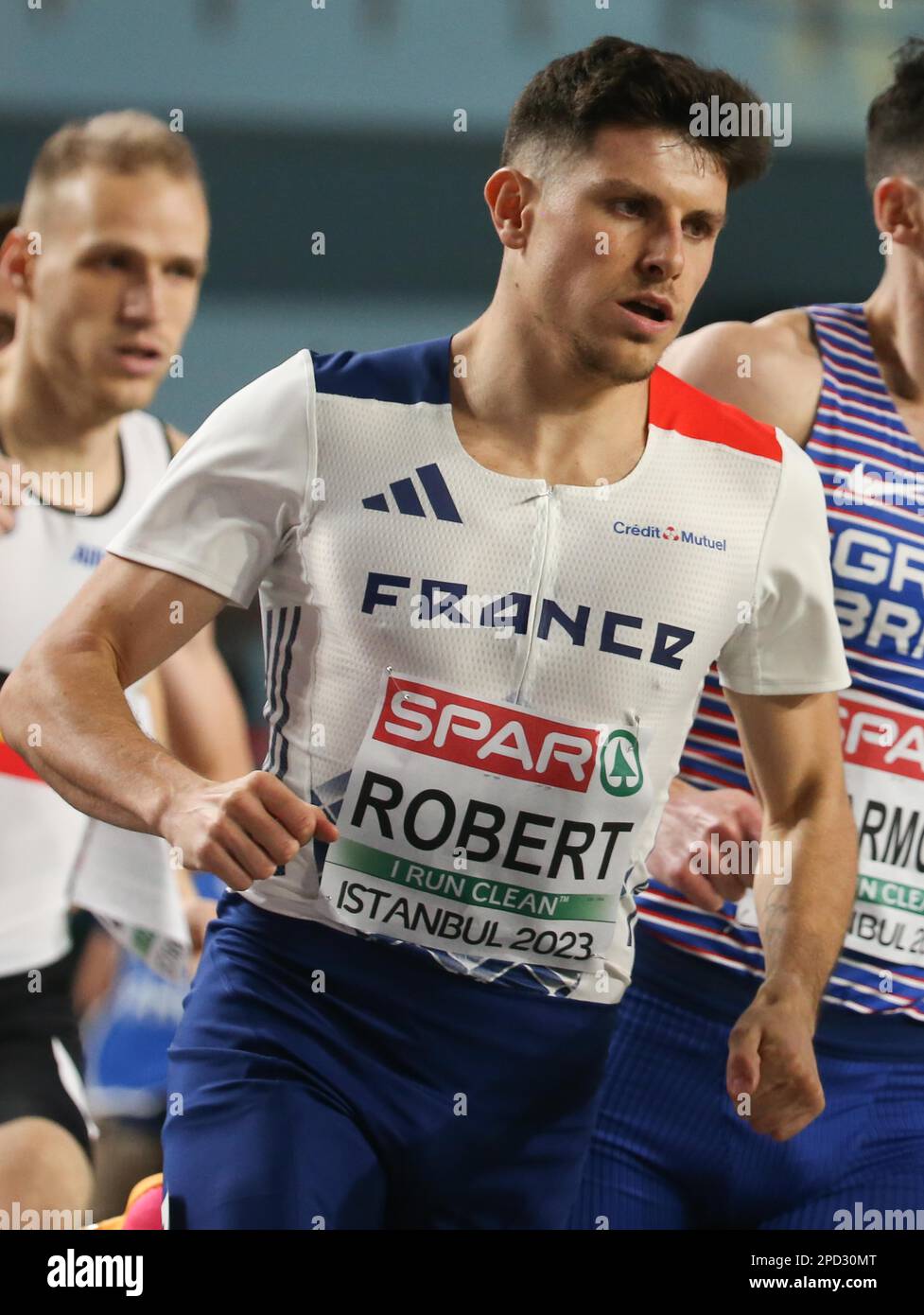 Benjamin ROBERT of France 800m Men Final during the European Athletics ...