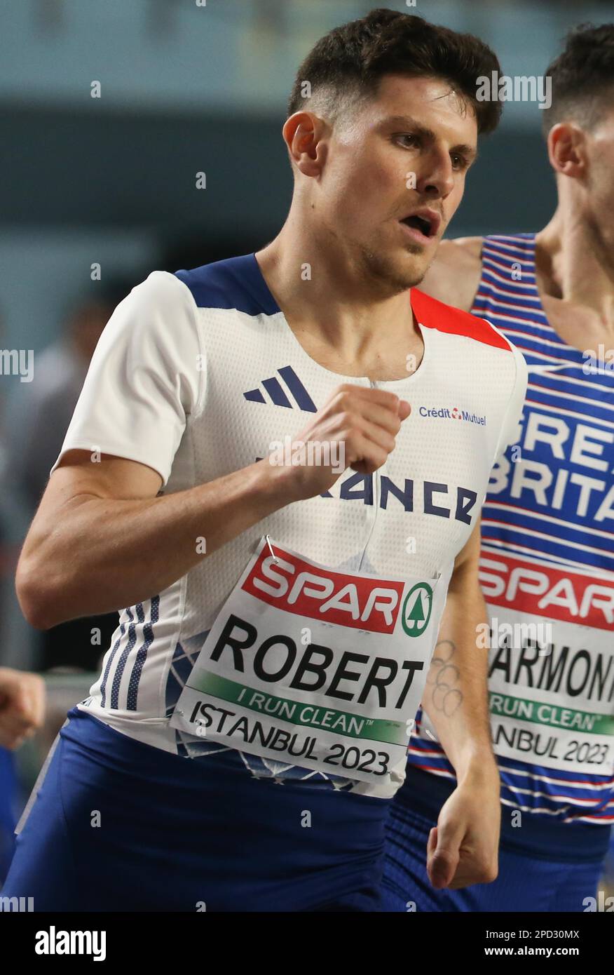 Benjamin ROBERT of France 800m Men Final during the European Athletics ...