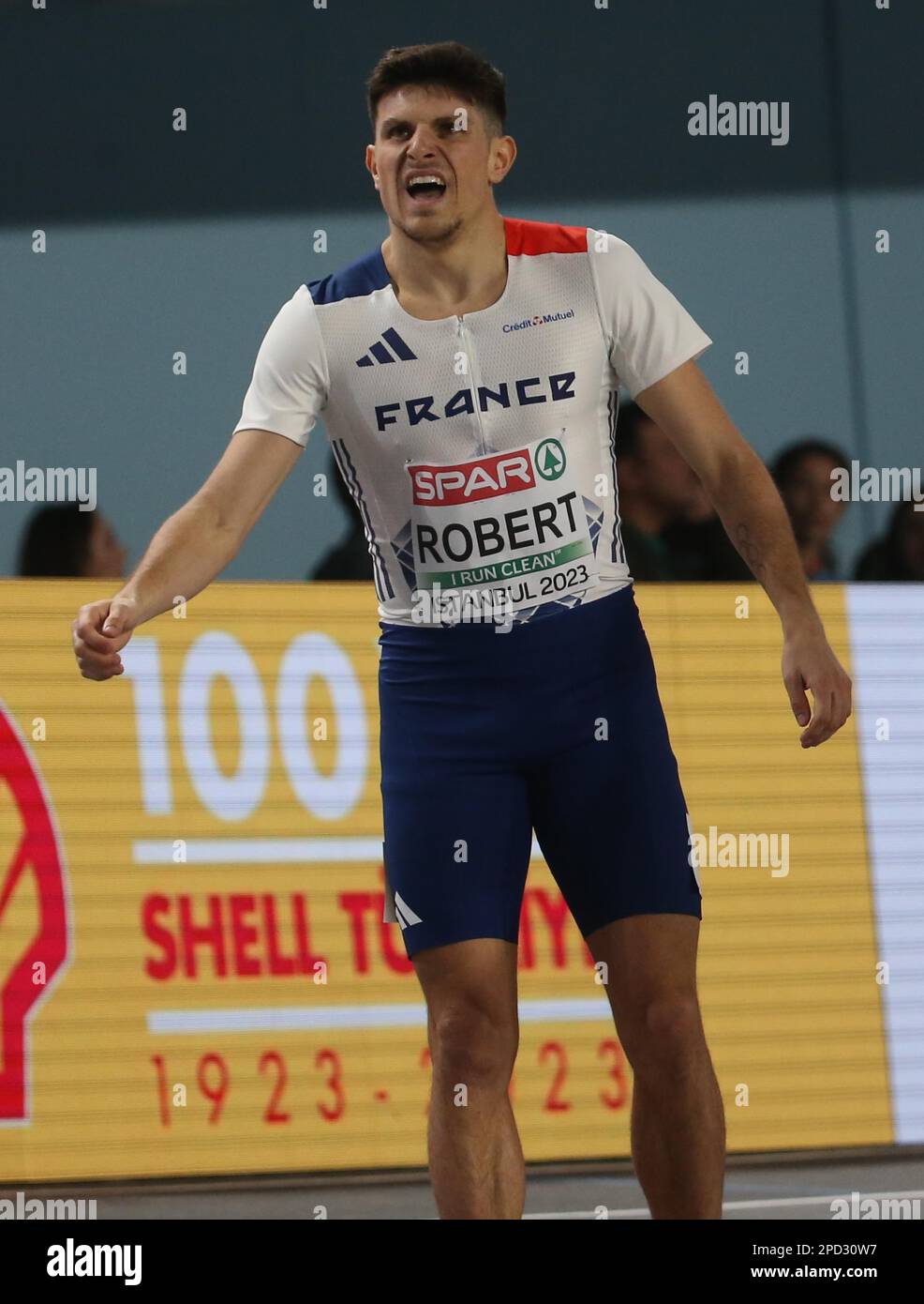 Benjamin ROBERT of France 800m Men Final during the European Athletics ...