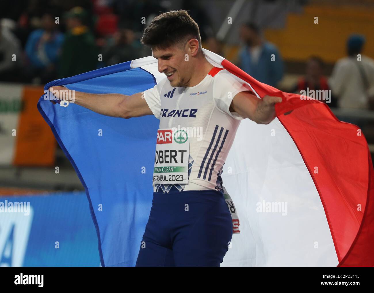 Benjamin ROBERT of France 800m Men Final during the European Athletics ...