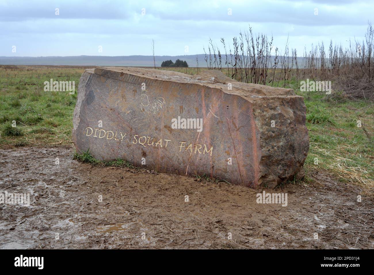 Chipping Norton, UK - March 12, 2023: Diddly Squat Farm Shop opened in ...