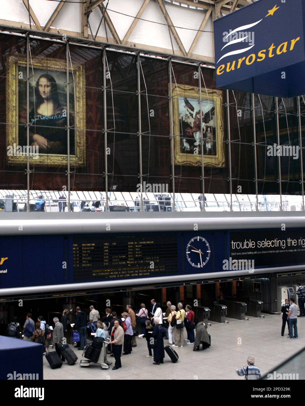 ** EDS NOTE ALTERNATIVE CROP XAG104 ** A general view of the Eurostar ...