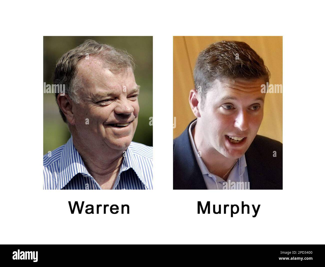 ** FILE ** Shown in these file photos are Andy Warren and Patrick ...