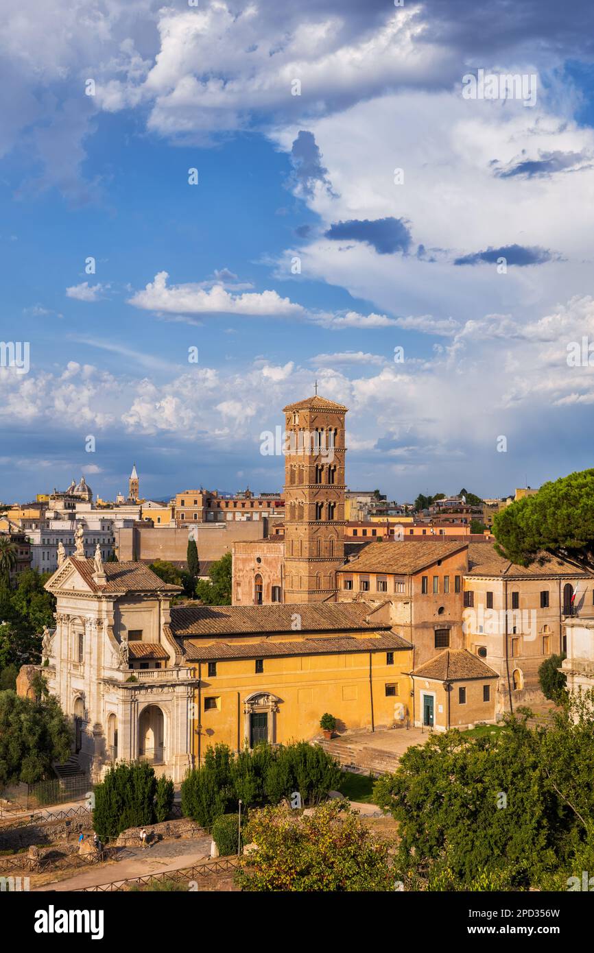 Travertine tower hi-res stock photography and images - Alamy
