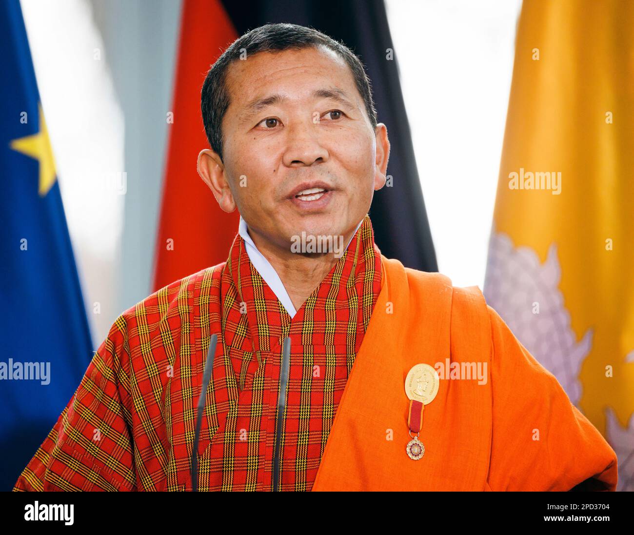 Lotay Tshering, Prime Minister of the Kingdom of Bhutan in the Federal ...