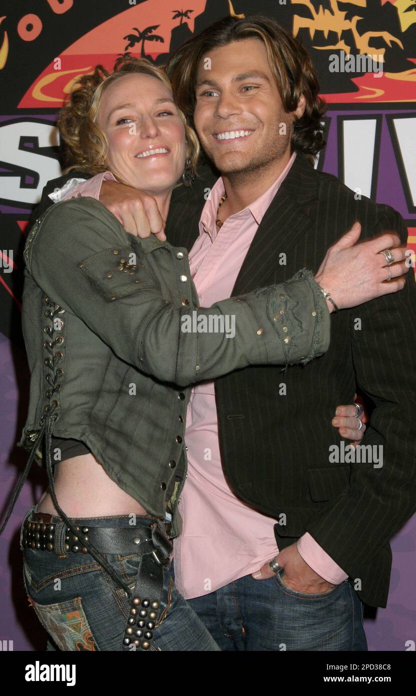 "Survivor:Panama Exile Island" castaways Courtney Marit, left, and ...