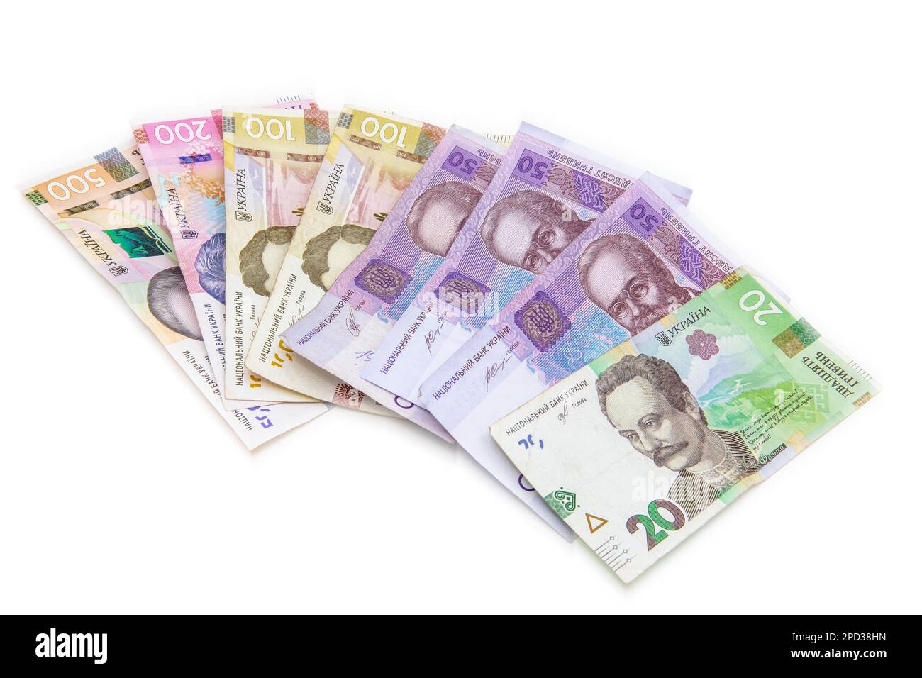 The hryvnia or hryvna (ukr. гривня) national currency of Ukraine ...