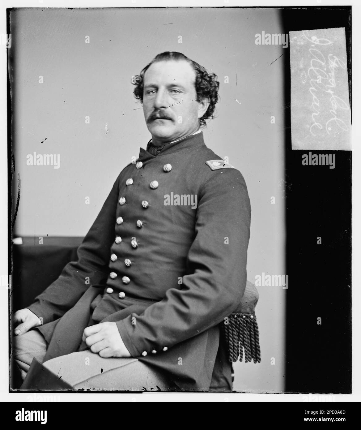 Lieutenant Colonel Anthony J. Allaire, 133rd N.Y Inf.. Civil war ...