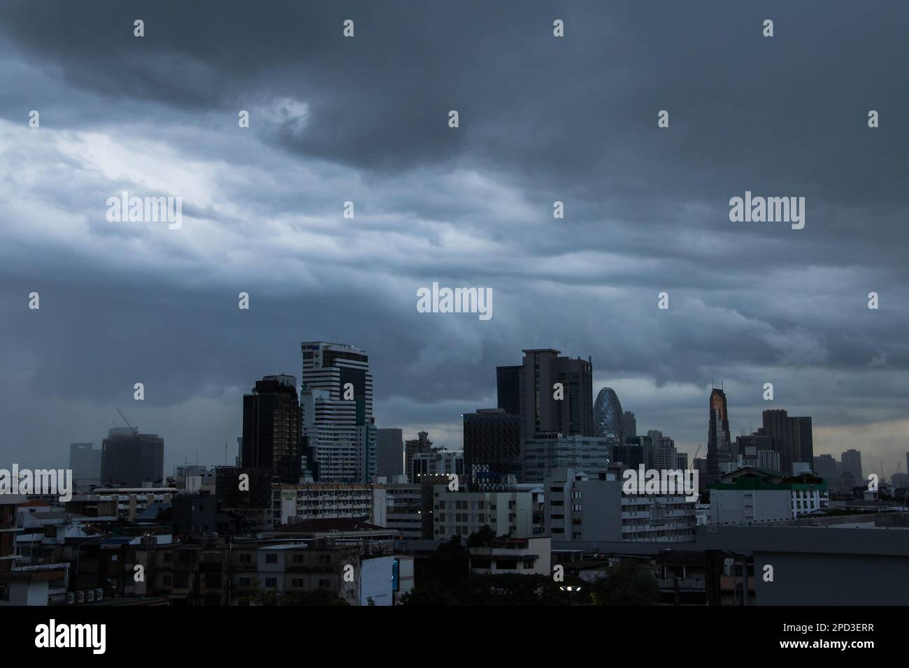 Landscape, sky, clouds, rain, background sky with gray clouds Stock ...