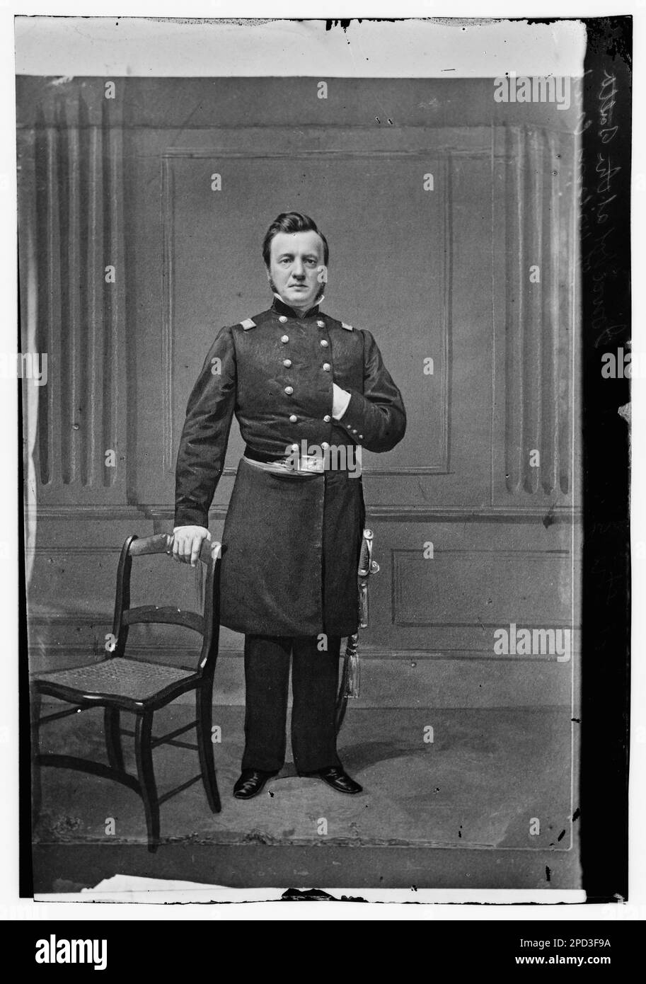 Lieutenant Colonel W.H. Merritt, 1st Iowa Inf. USA. Civil war ...