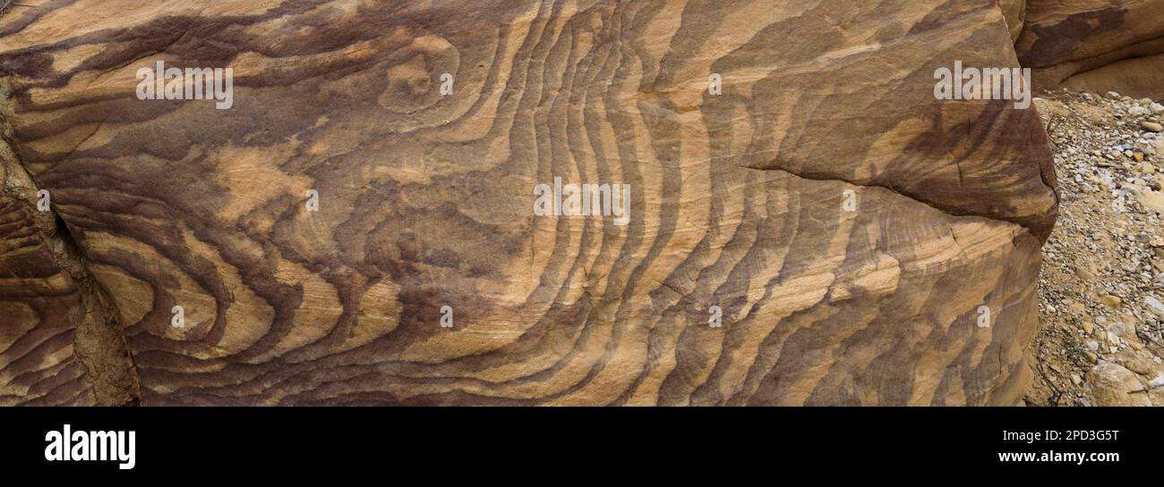 Sandstone paterns in Wadi Feid, Jabal Fied, Al-Sharat area of Jordan ...