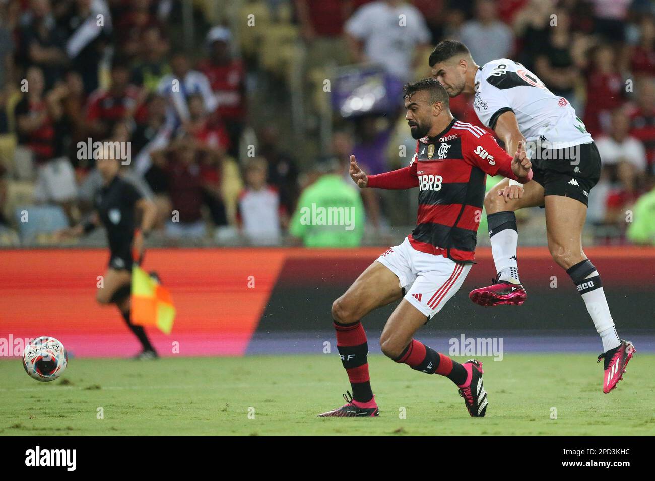 Rio de Janeiro, Brazil, 13th Mar, 2023. Fabricio Bruno of Flamengo ...