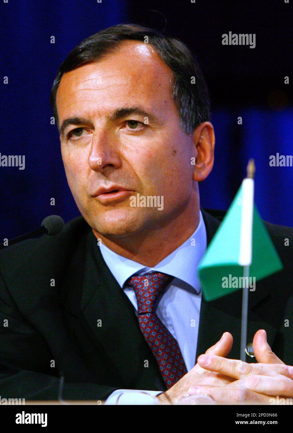 Italian Vice President of the European Commission Franco Frattini ...