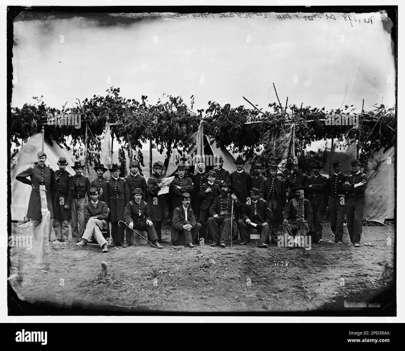 Washington, District of Columbia. Colonel George Hogg and staff 2d New ...