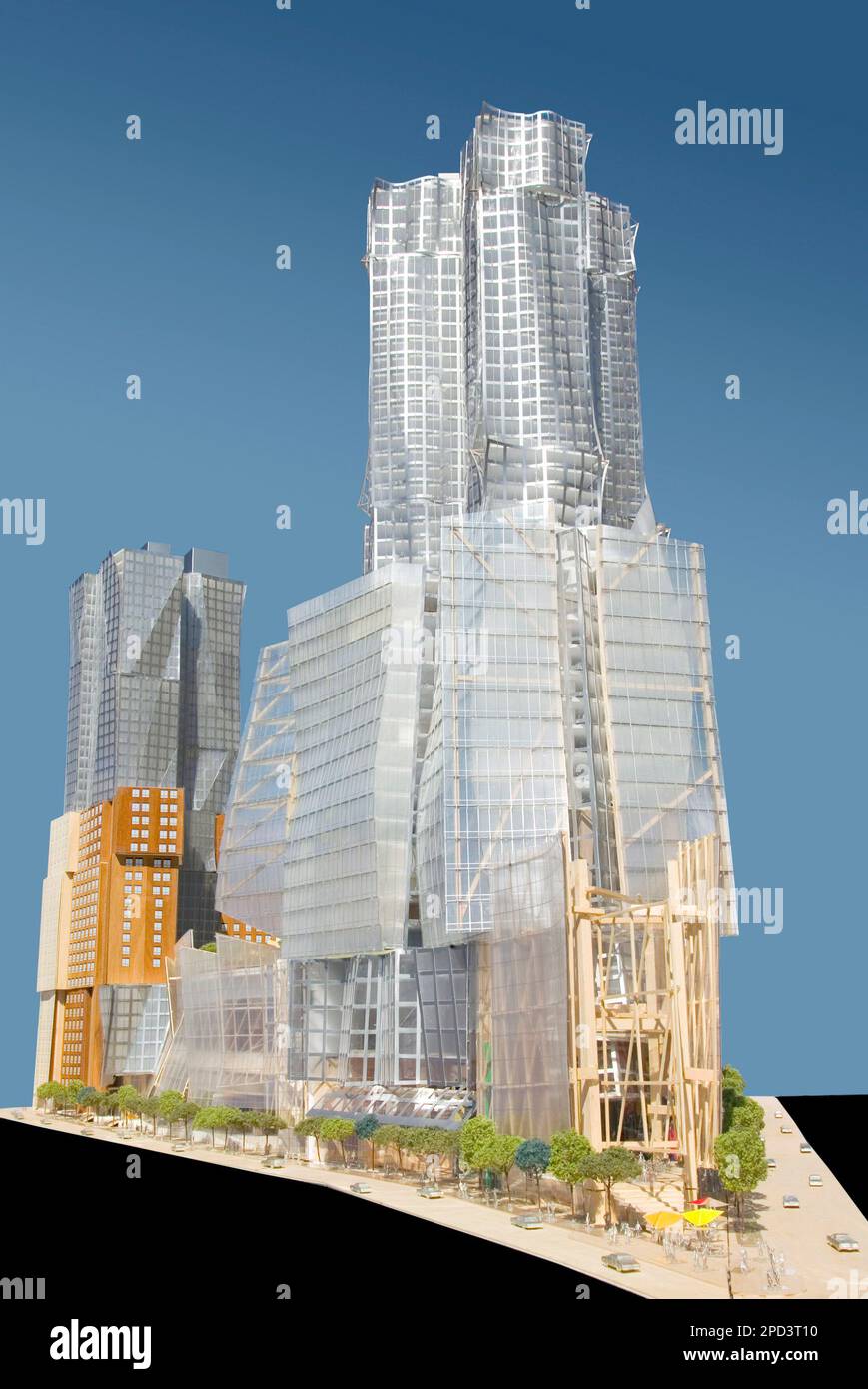 This is a computer-generated architectural rendering provided by Gehry ...