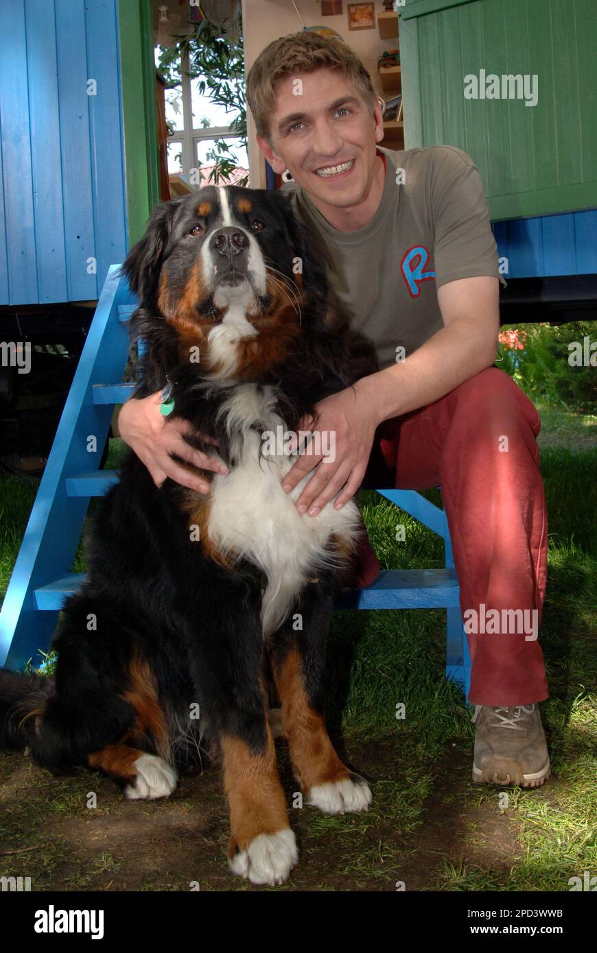 Der neue Hauptdarsteller der ZDF-Kindersendung "Loewenzahn", Fritz ...