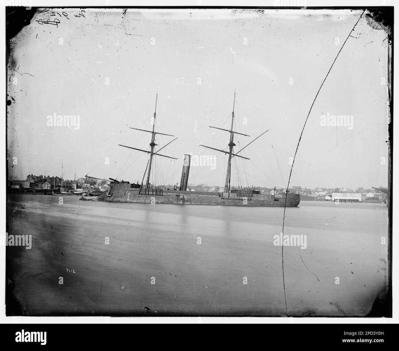 Washington, District of Columbia. Ex-Confederate iron-clad ram ...