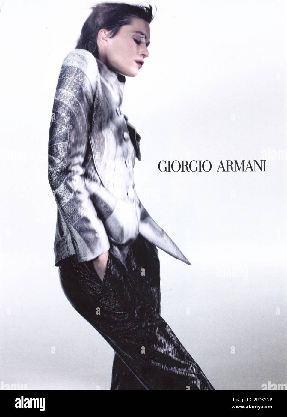 Giorgio armani advertisement hi-res stock photography and images - Alamy