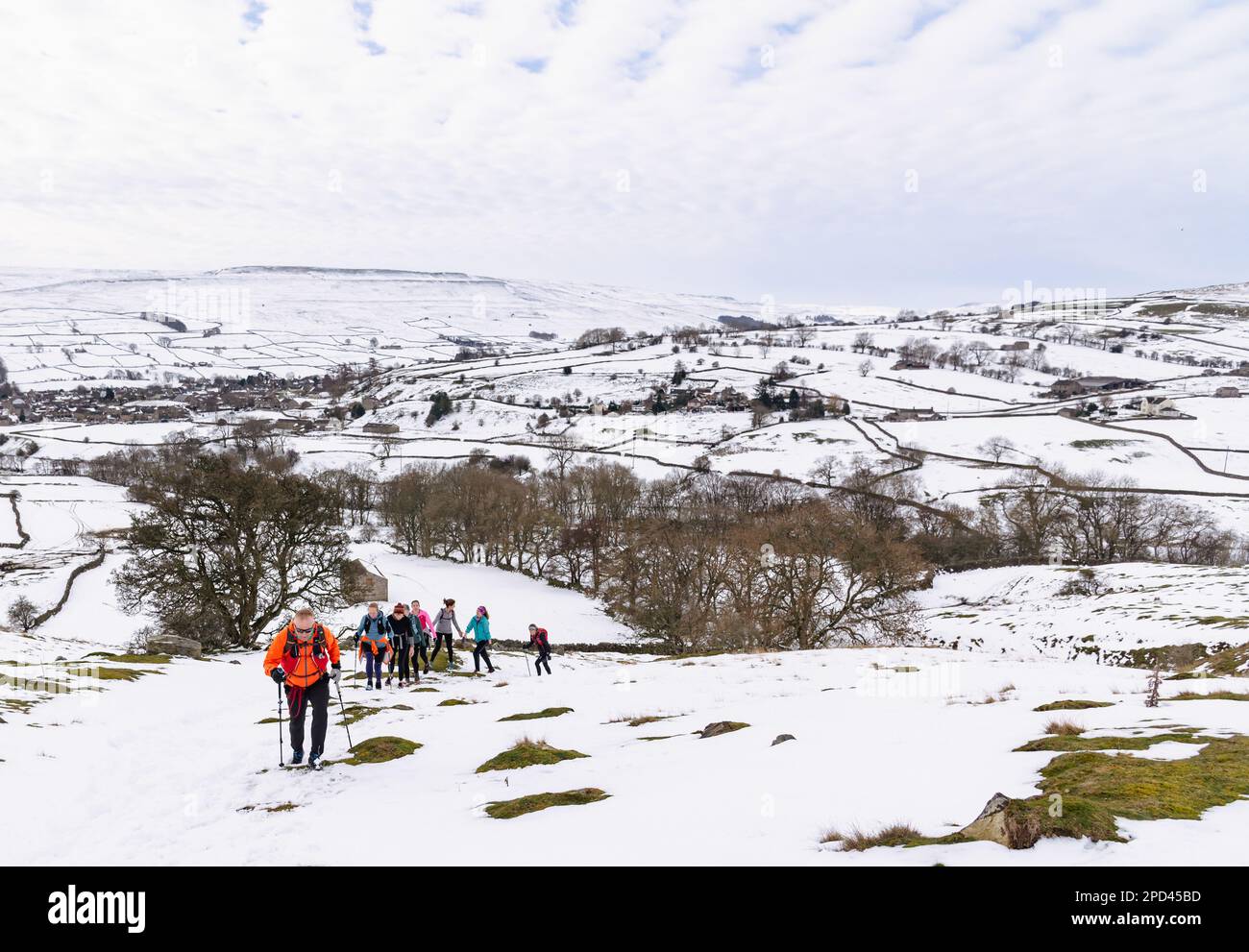 Swaledale reeth winter hi-res stock photography and images - Alamy