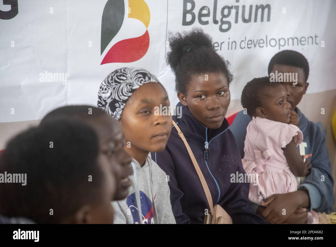 Illustration picture taken during a visit to the Unicef project on cash ...