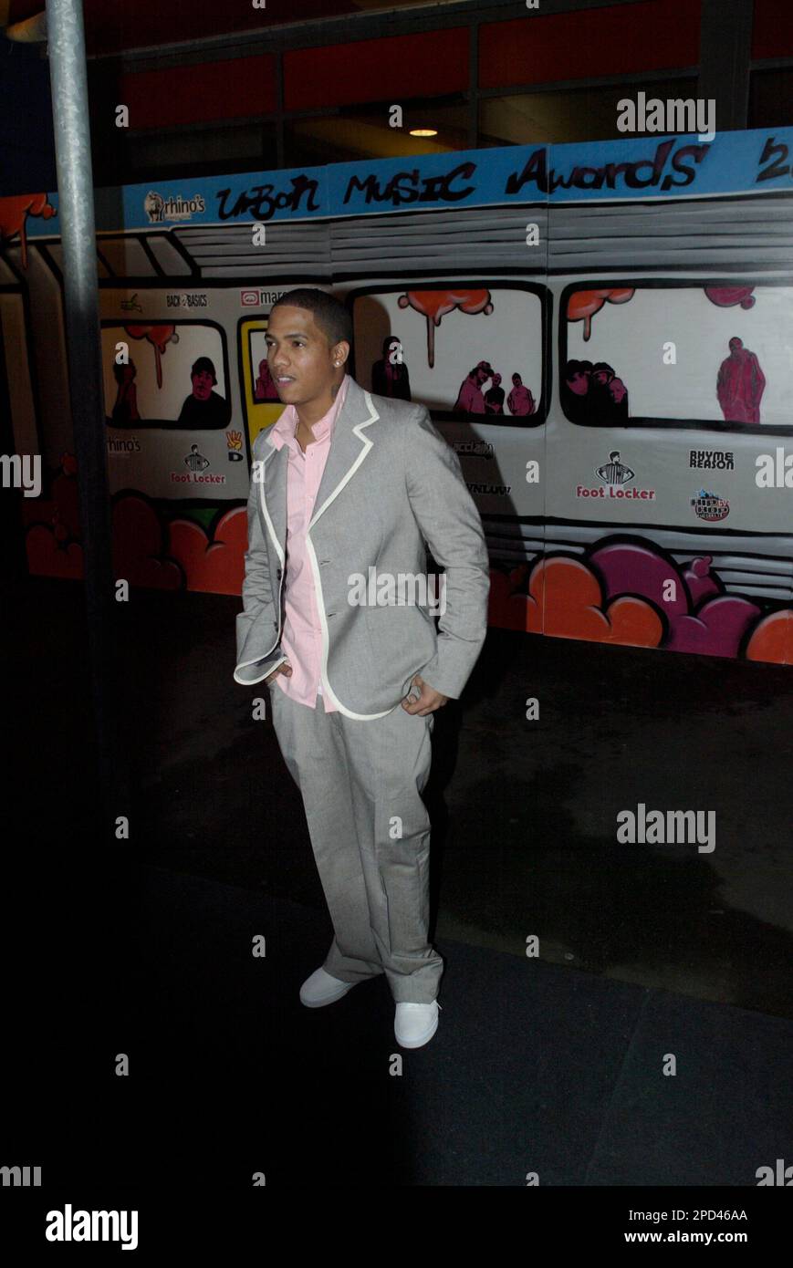 Selwyn at the Urban Music Awards. Luna Park, Sydney, Australia. 14.08. ...