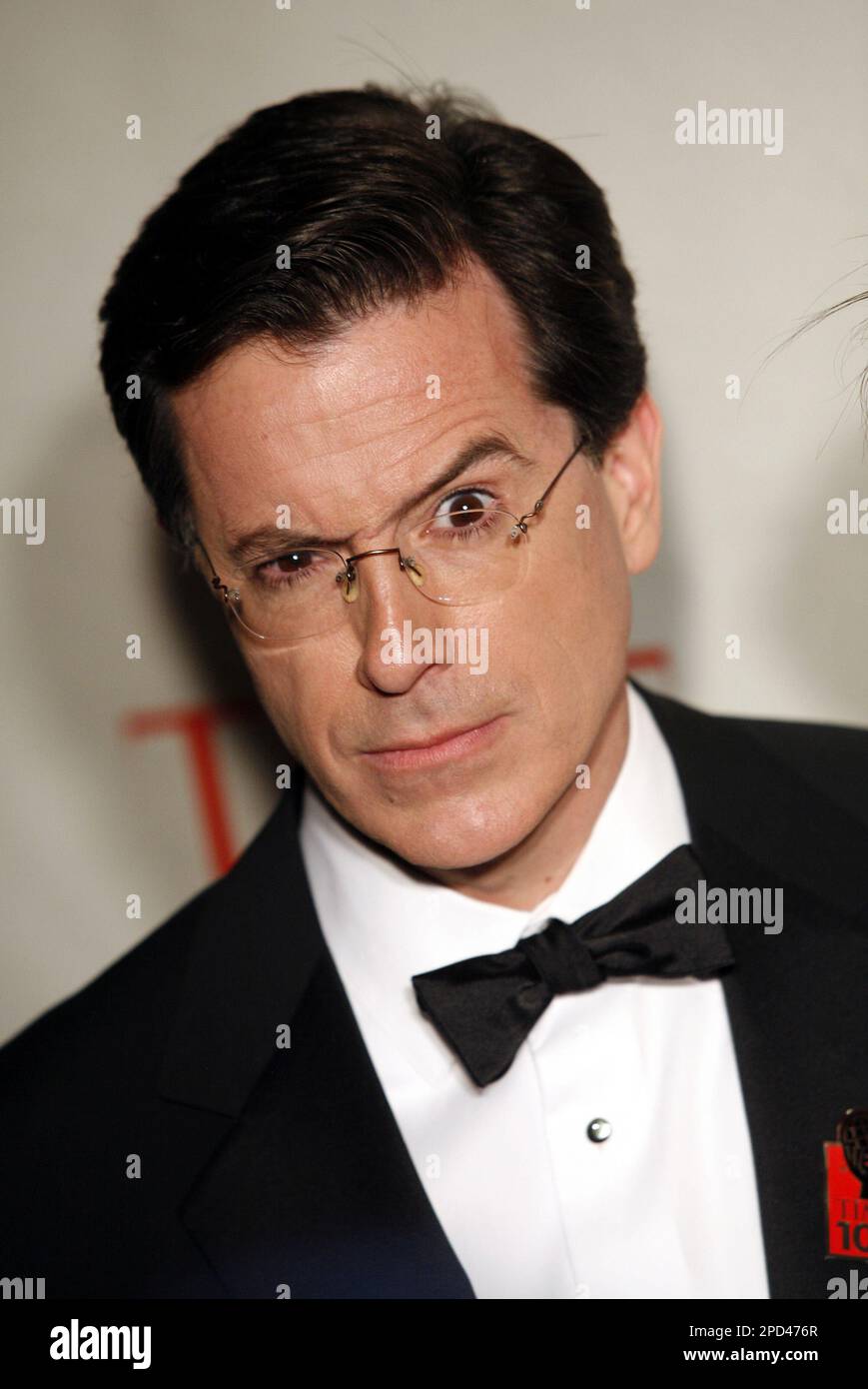 Stephen Colbert arrives at a dinner to celebrate Time 100, Time ...
