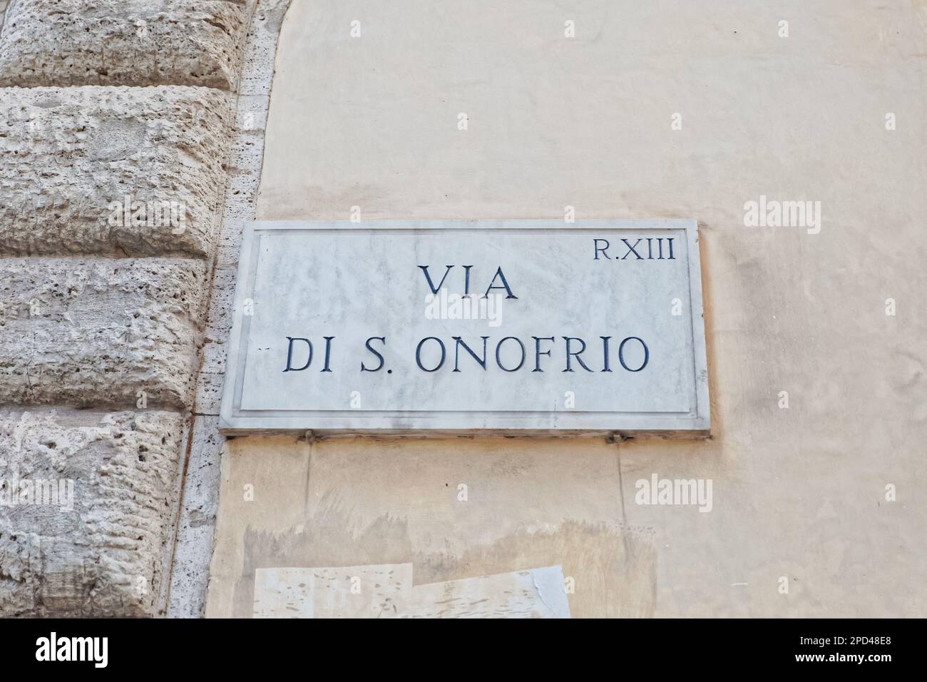 Onofrio rome hi-res stock photography and images - Alamy