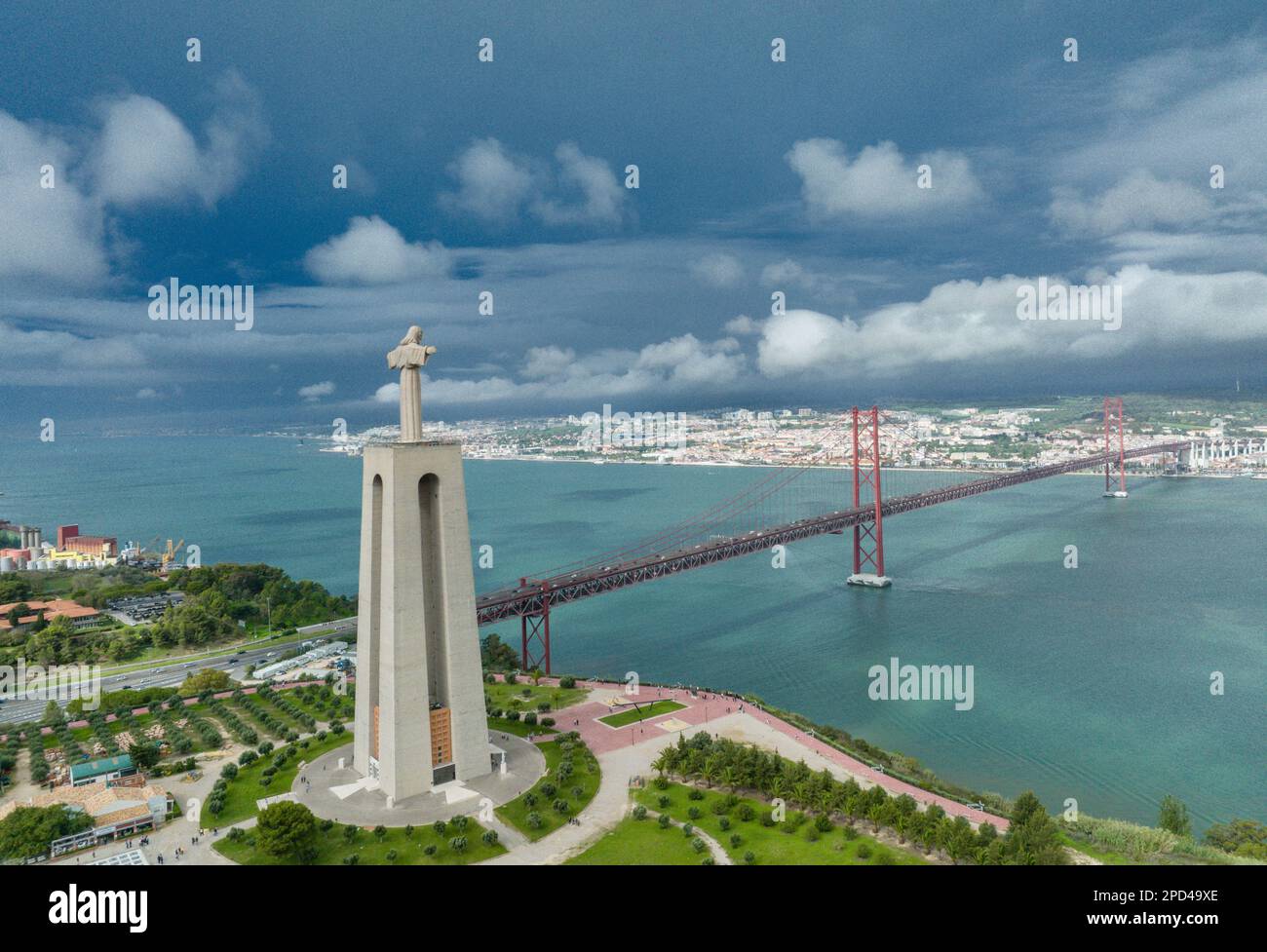 Sanctuary of Christ the King. Catholic monument dedicated to the Sacred ...