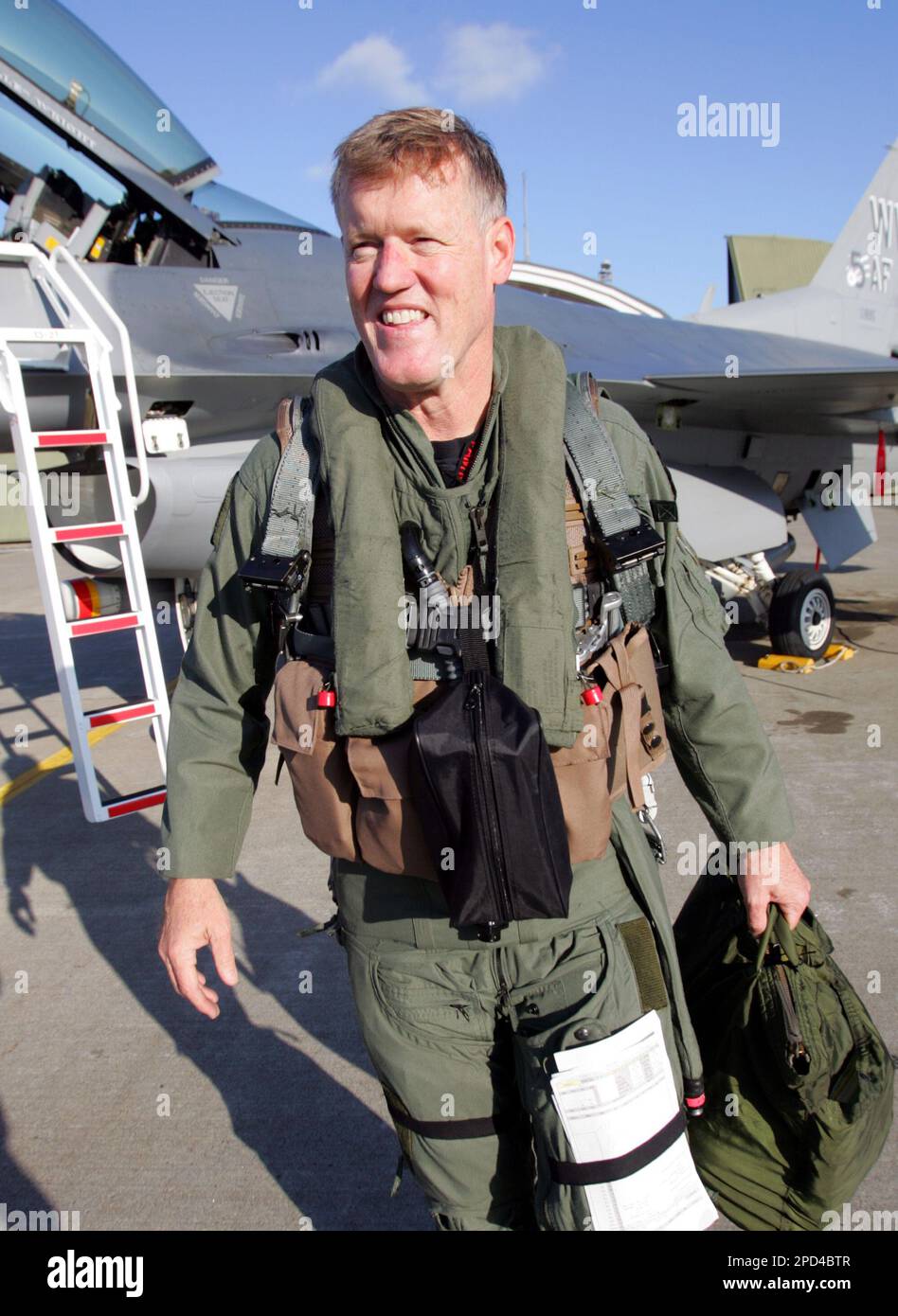 ** ADVANCE FOR SUNDAY MAY 7 ** Lt. Gen. Bruce Wright, commander of the ...