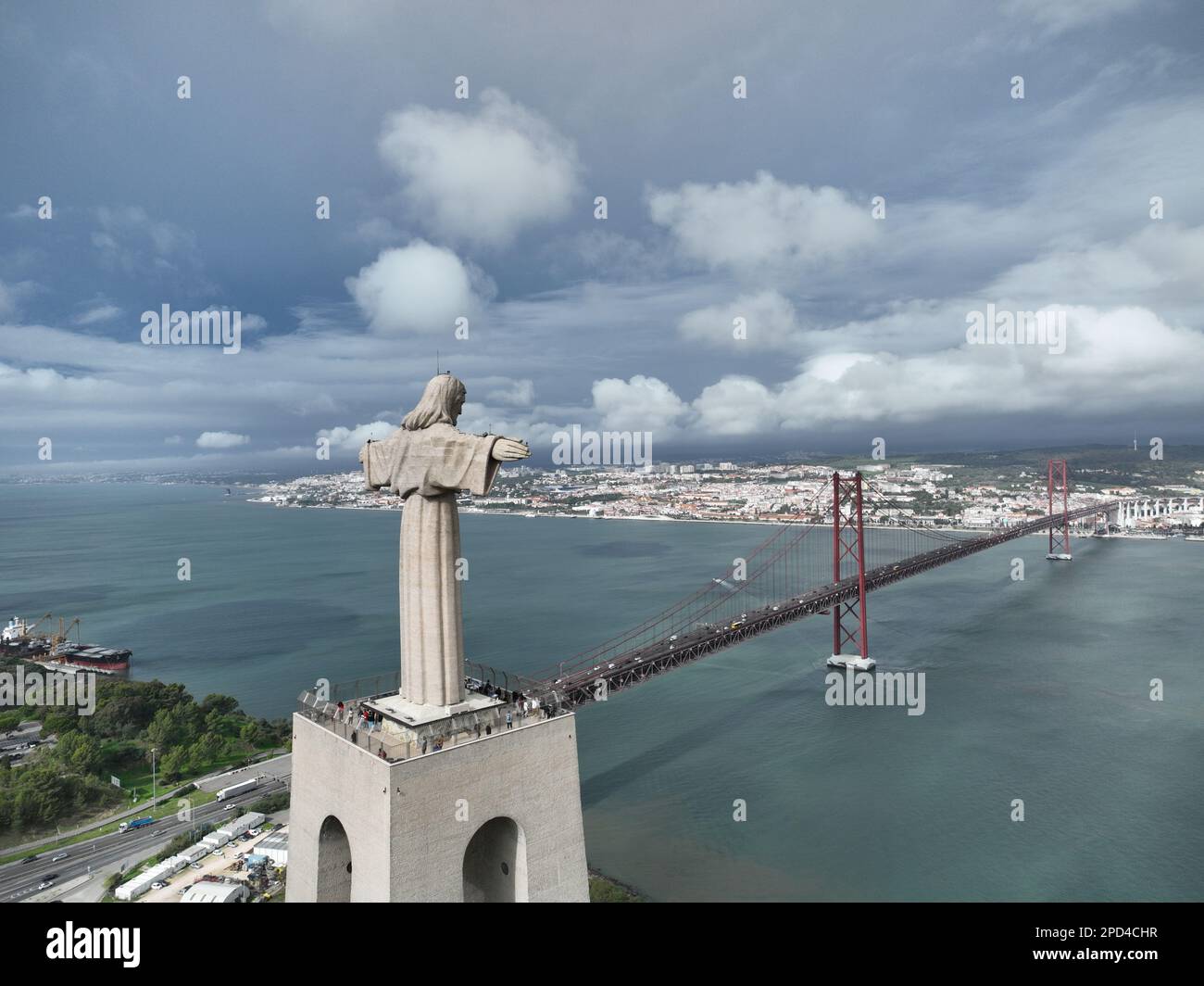 Sanctuary of Christ the King. Catholic monument dedicated to the Sacred ...