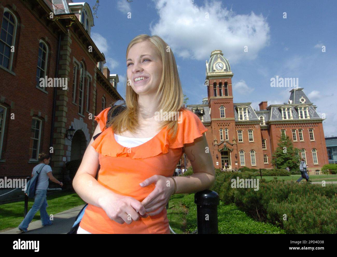 ** ADVANCE FOR WEEKEND, MAY 6-7 **Jessica Lynch, a student at West ...