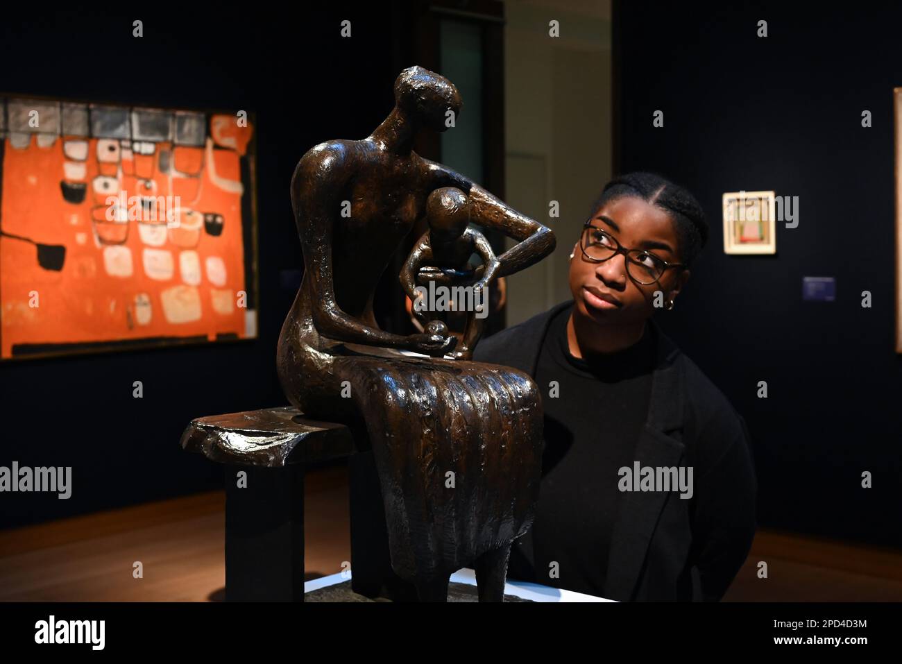 Henry Moore’s Mother and Child with Apple will lead the auction and is ...