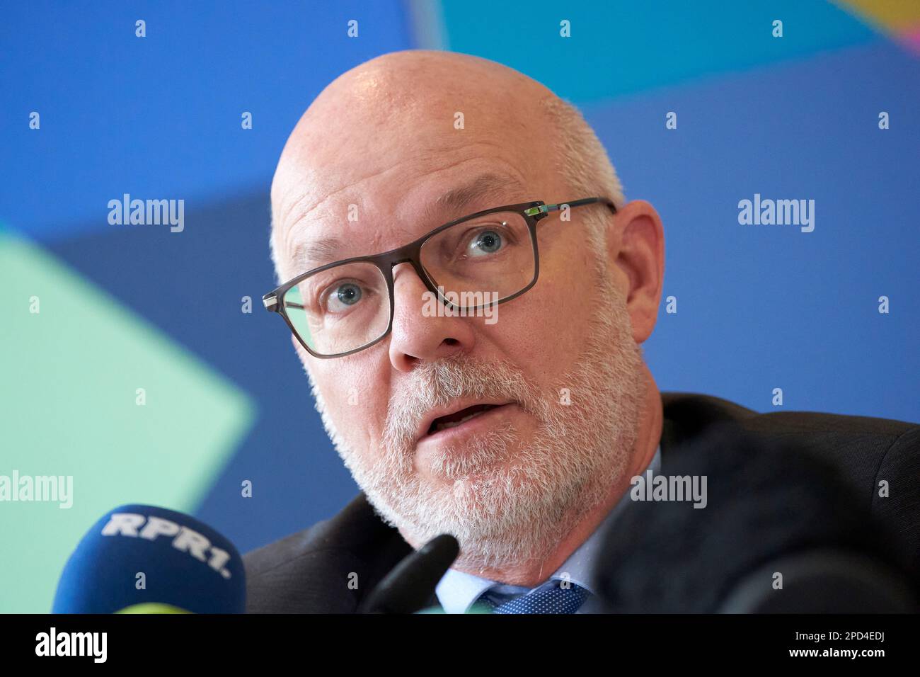 14 March 2023, Rhineland-Palatinate, Koblenz: Mario Mannweiler, public ...
