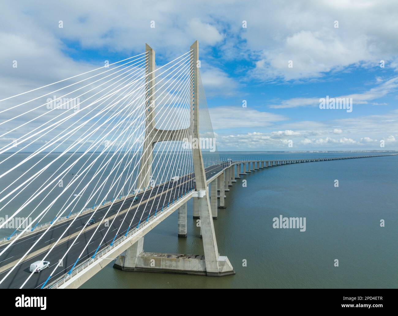 Vasco da gama bridge in lisbon hi-res stock photography and images - Alamy