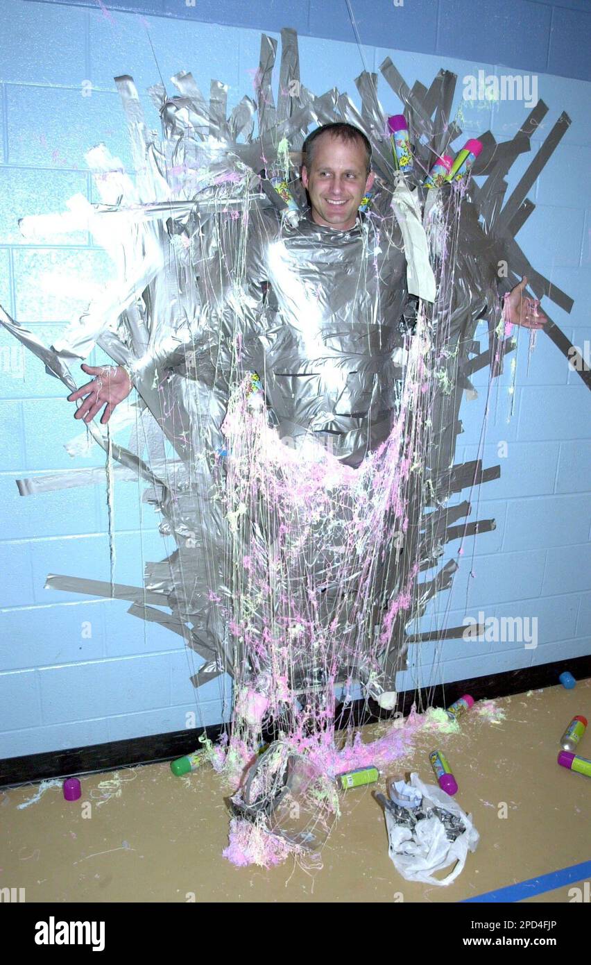 Nippenose Valley, Pa. Elementary School principal Ken Dady is shown ...