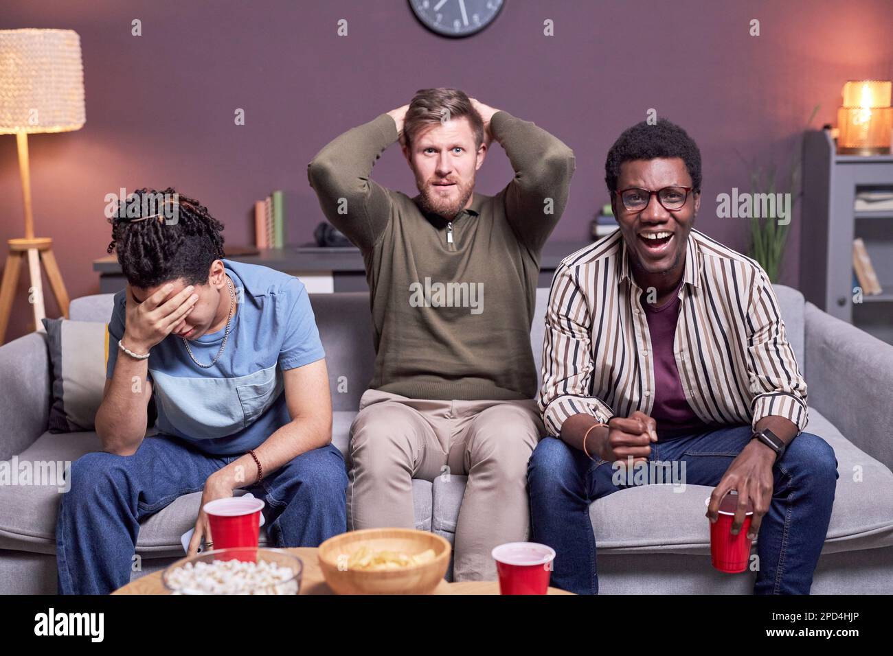 Devastated football fan hi-res stock photography and images - Alamy