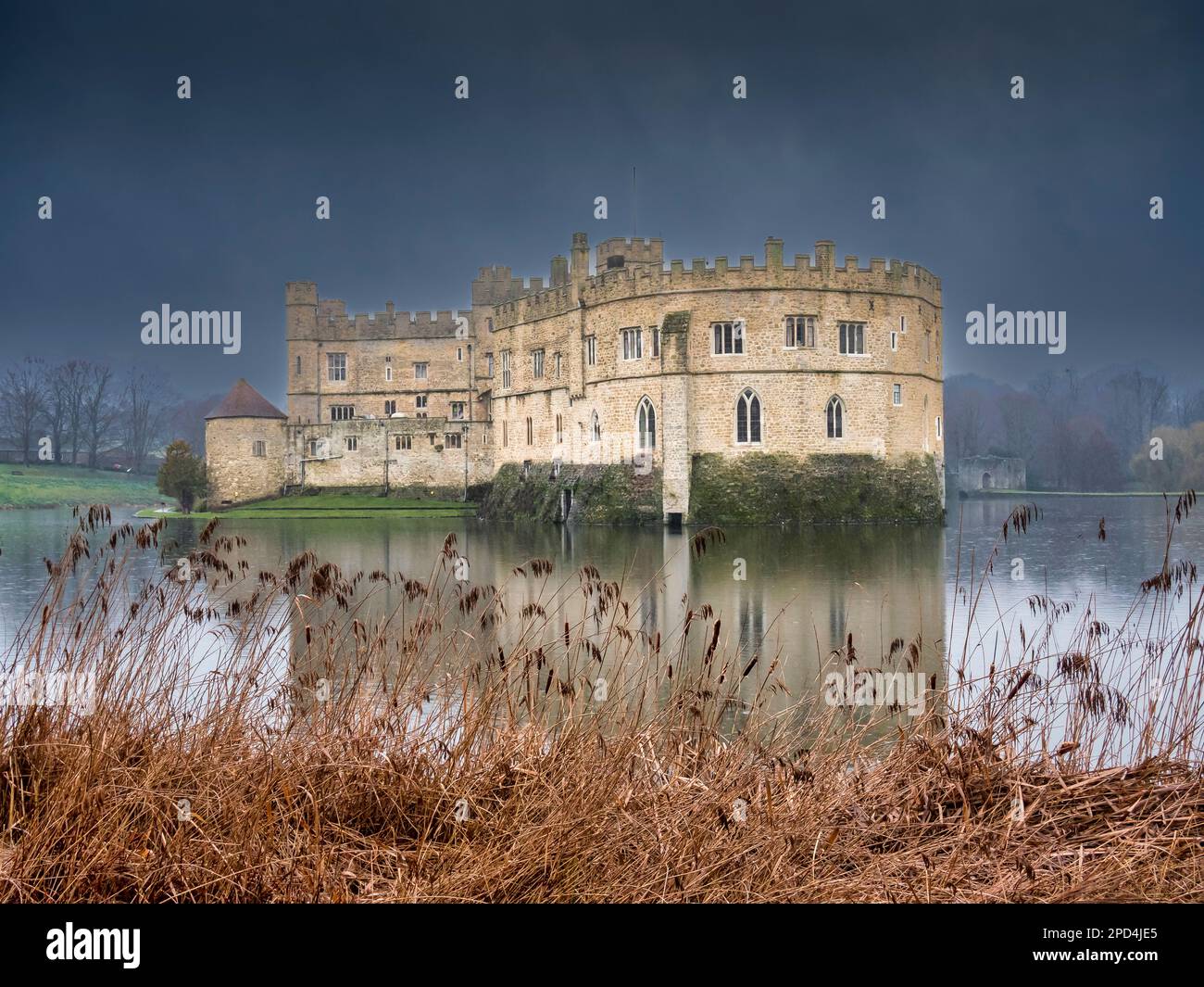 The image is of the historic 11th, 12th century Norman era Leeds ...