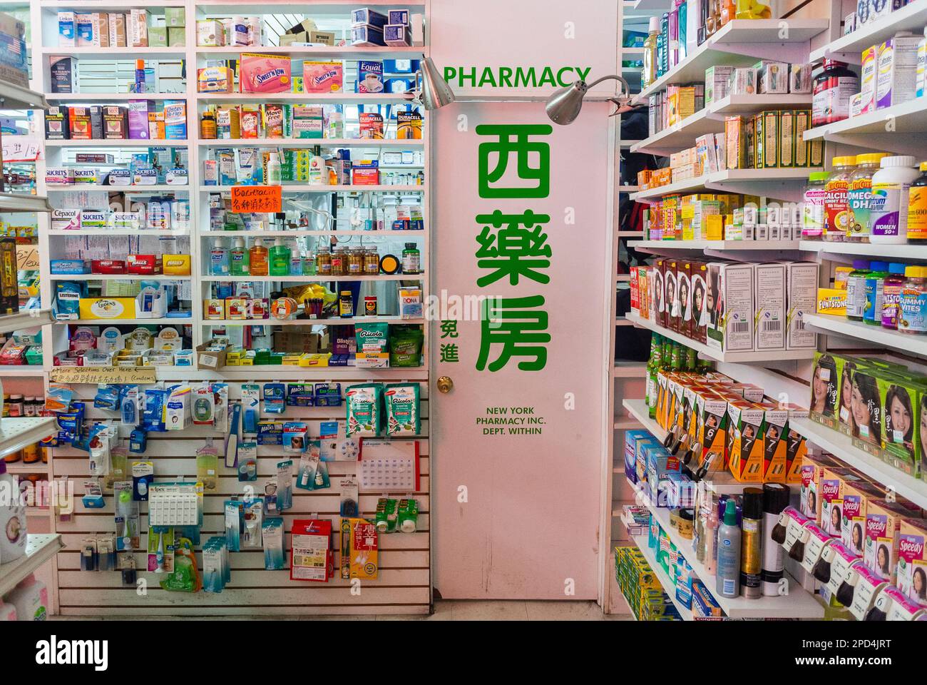 New York City, NY, USA, General View, Chinese Pharmacy, Drug Store ...