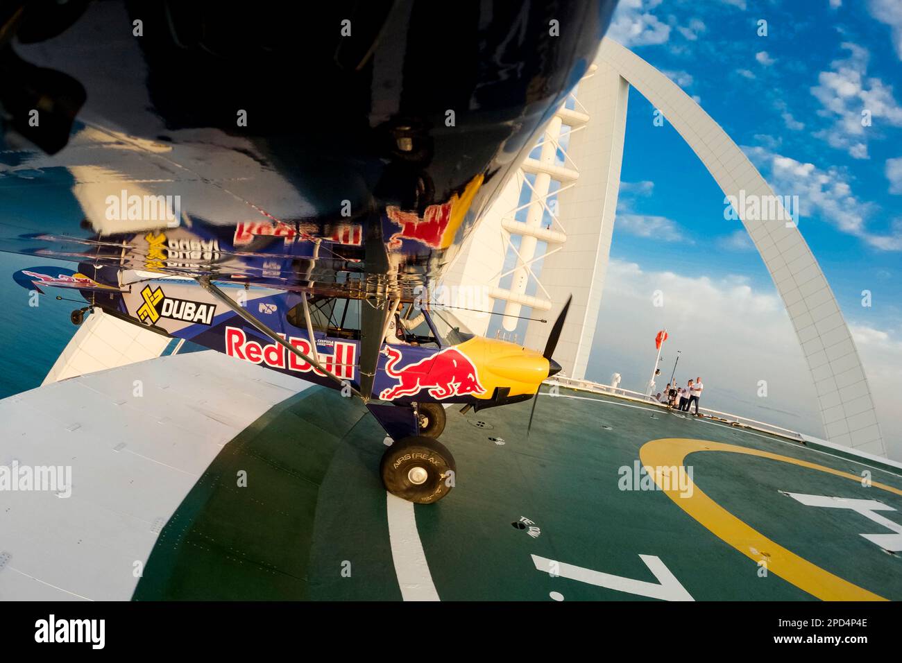 Polish pilot Luke Czepiela has become the first person to land a plane ...