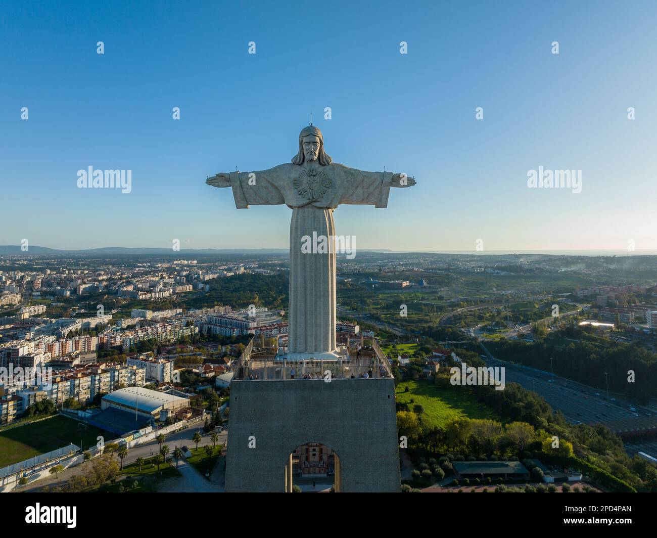 Sanctuary of Christ the King. Catholic monument dedicated to the Sacred ...