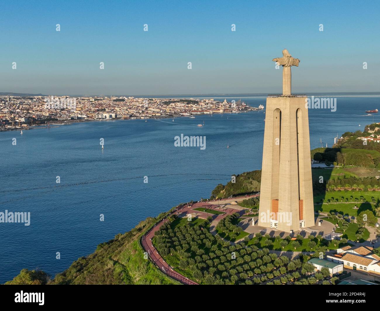 Sanctuary of Christ the King. Catholic monument dedicated to the Sacred ...