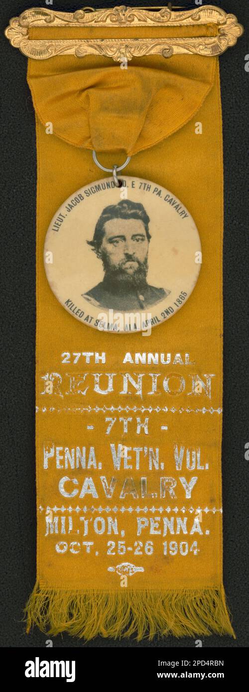 First Lieutenant Jacob Sigmund of Co. E, 7th Pennsylvania Cavalry ...