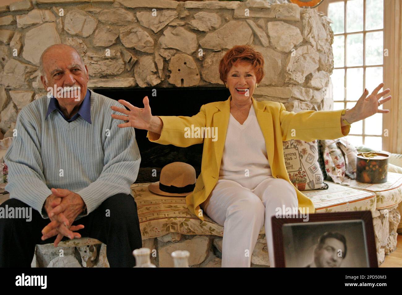 Actress Marion Ross, 77, and her long time companion Paul Michael, 79 ...