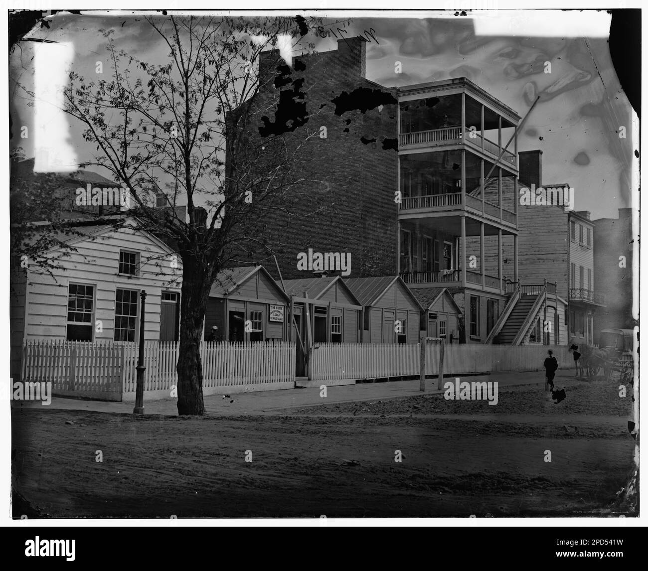 Washington, District of Columbia. Buildings of the Sanitary Commission ...