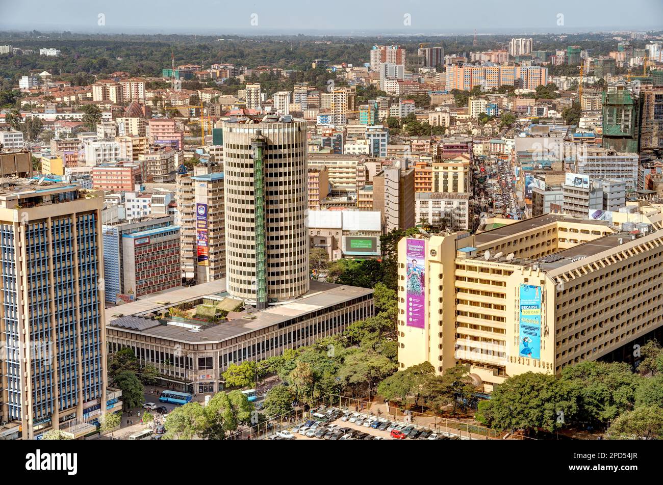 Nairobi Landmarks, Kenya Stock Photo - Alamy