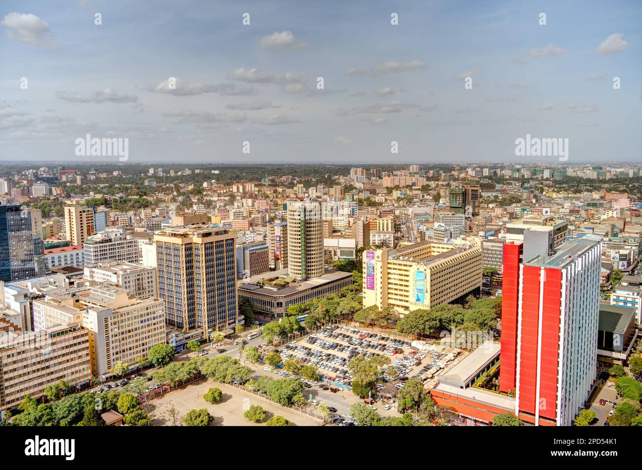Nairobi Landmarks, Kenya Stock Photo - Alamy